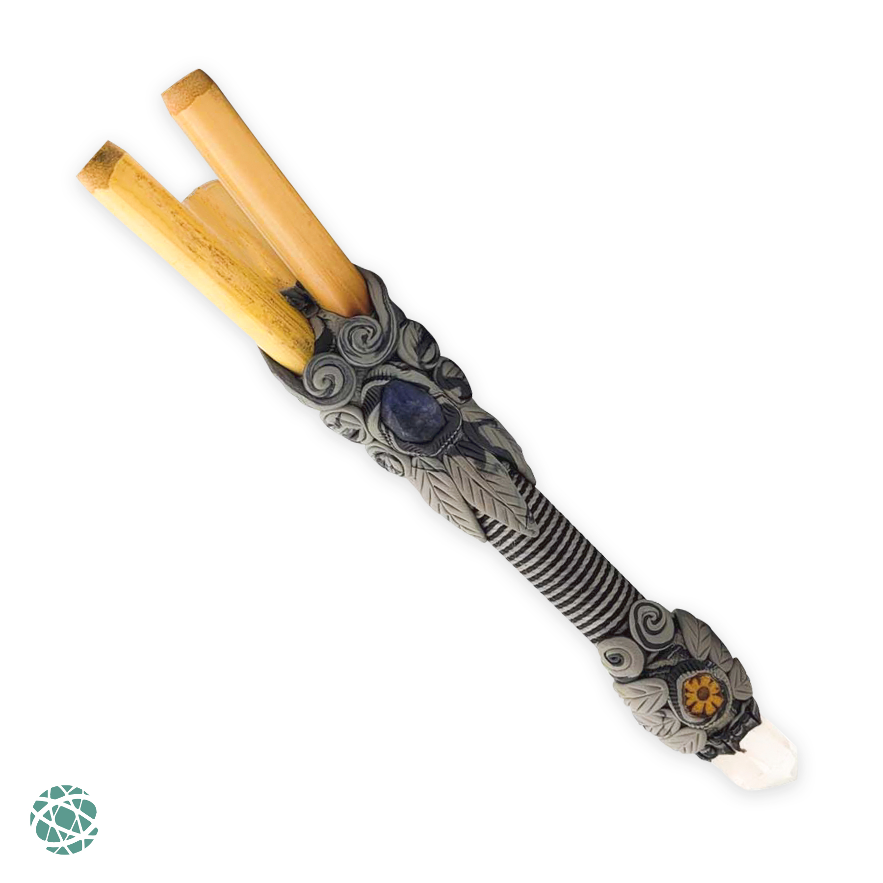 Kuripe | Sacred Connection | Double Barrel Cristal |Shamanic Snuff