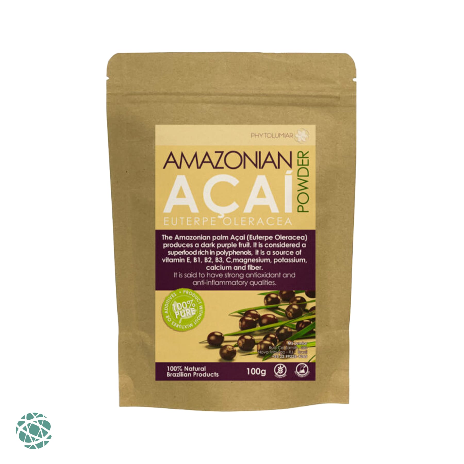 Açaí Powder | Amazon | Phytolumiar | Sacred Connection