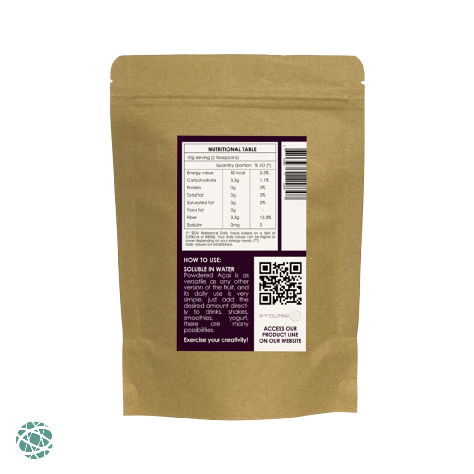 Açaí Powder | Amazon | Phytolumiar | Sacred Connection